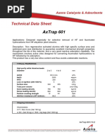 Axsorb 911 - Technical Data Sheet-English | PDF | Alkene | Adsorption