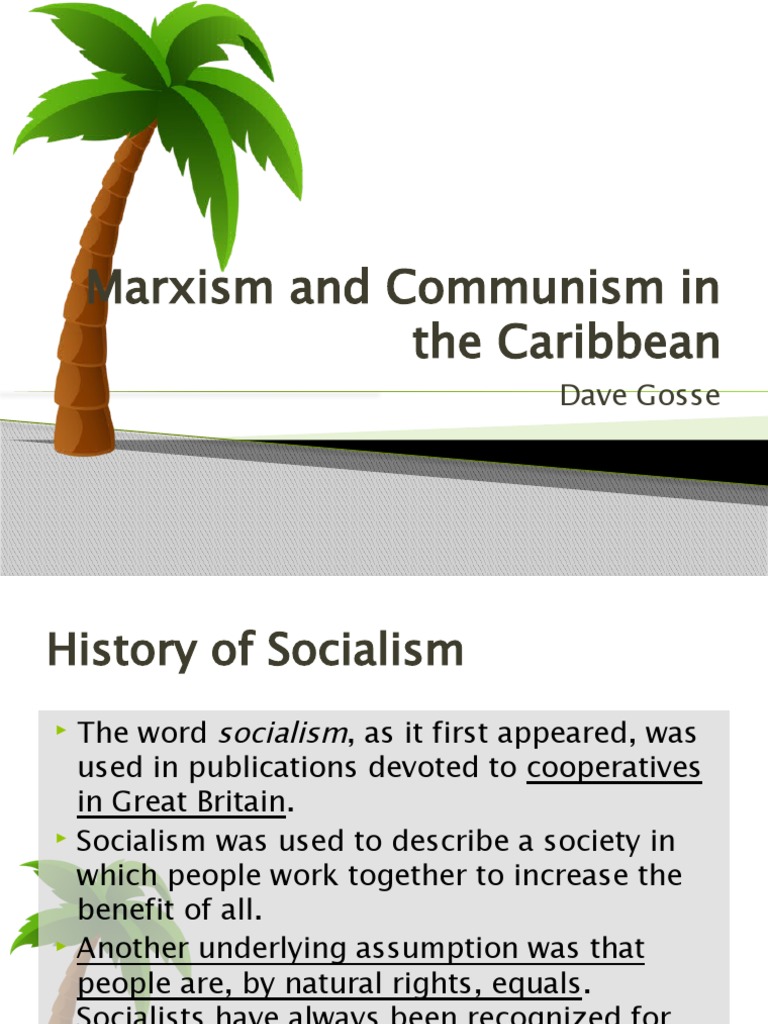Marxism's Rise in the Caribbean | PDF | Socialism | Marxism