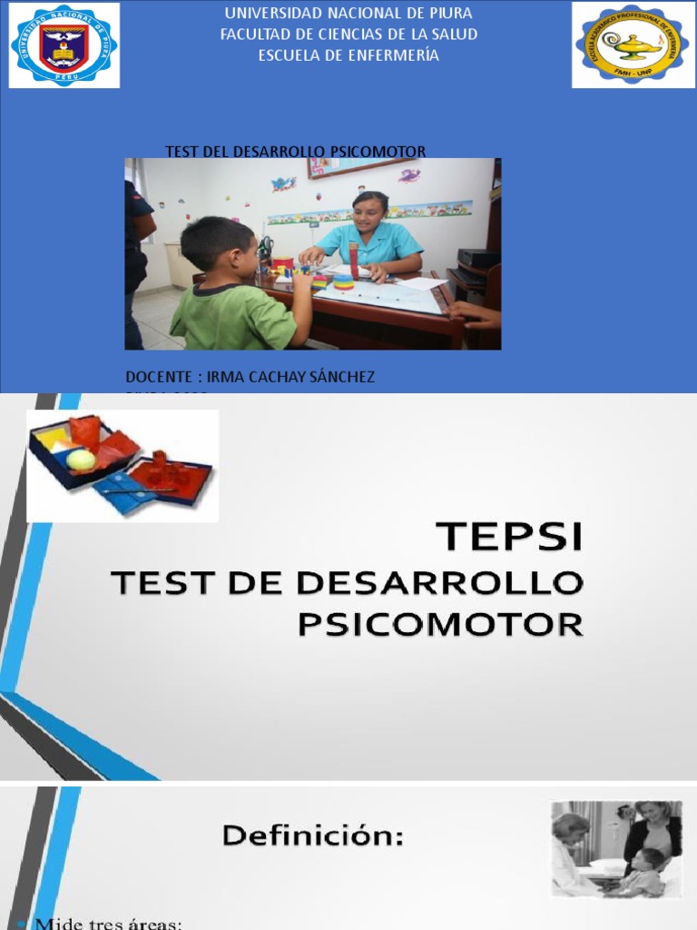 Test Peruano Del Desarrollo Del Niño (Tepsi) y Test Abreviado (Ta) | PDF