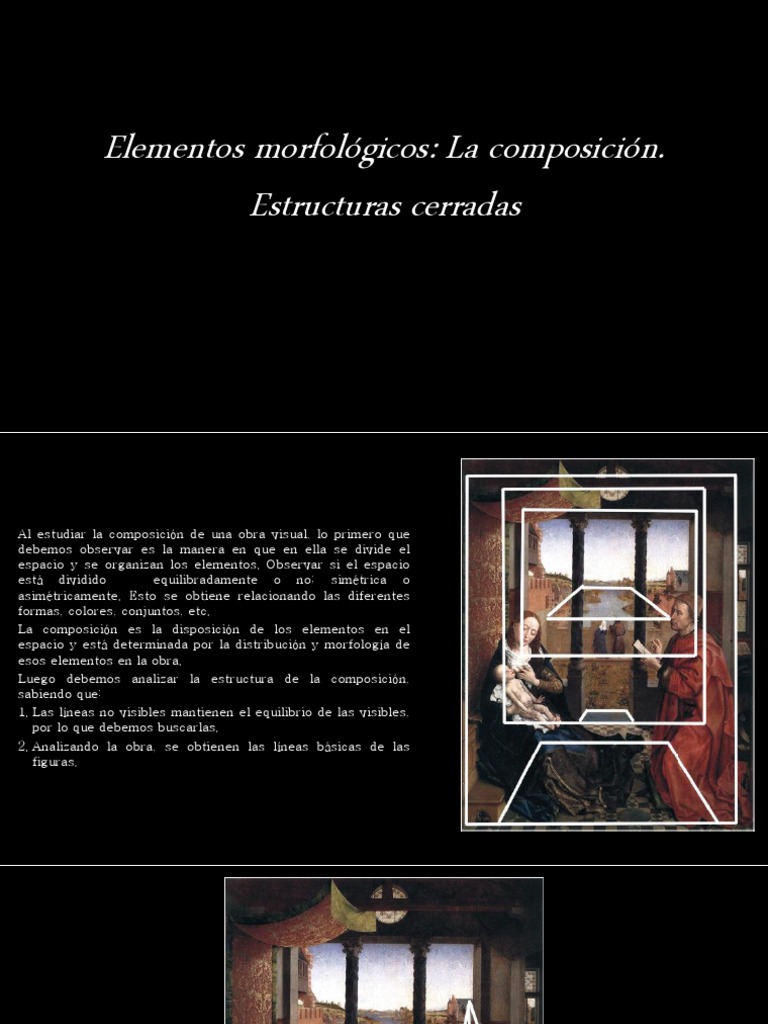 Elementos Morfológicos-Estructuras Cerradas | PDF | Composiciones ...
