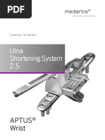 EVOS Wrist Surgical Technique Smith and Nephew | PDF | Drill | Screw
