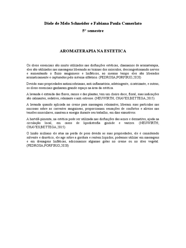 Trabalho Facul | PDF | Massagem | Acupuntura