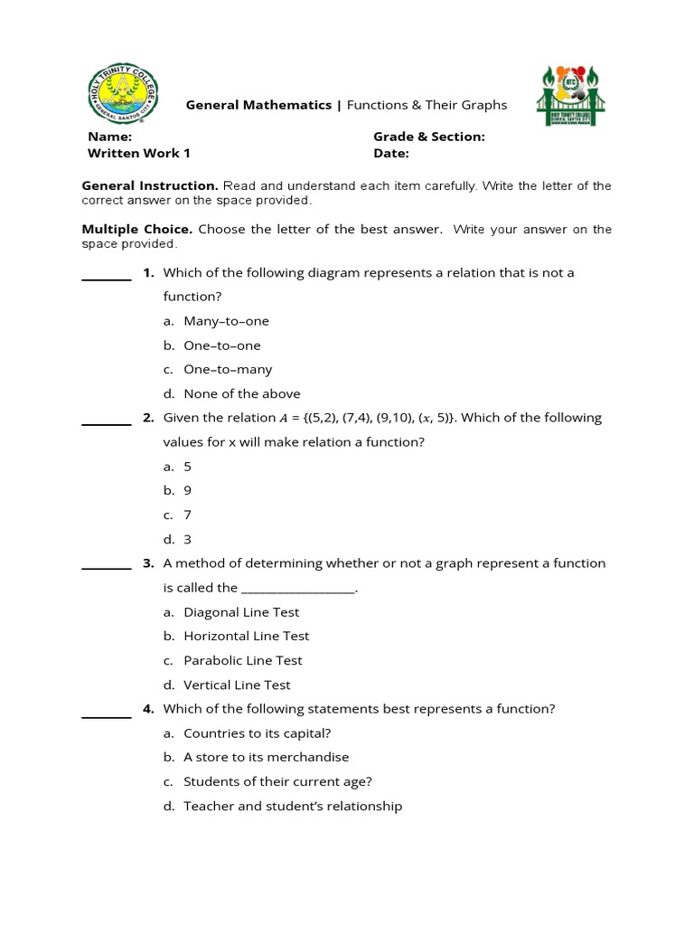 WW1-GenMath-FG | PDF