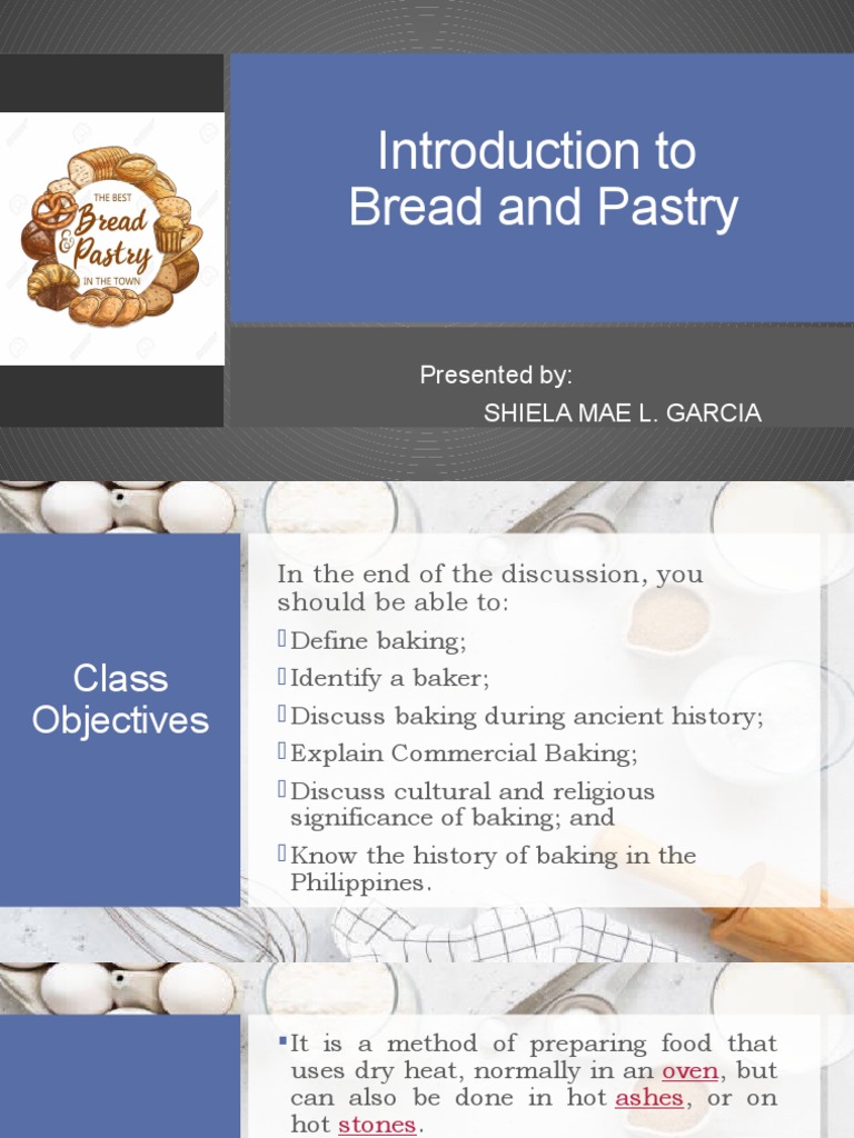 Introduction To Bread and Pastry | PDF | Baking | Home