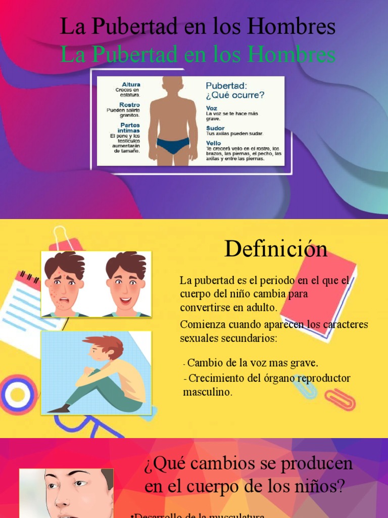 Pubertad en Los Hombres | PDF