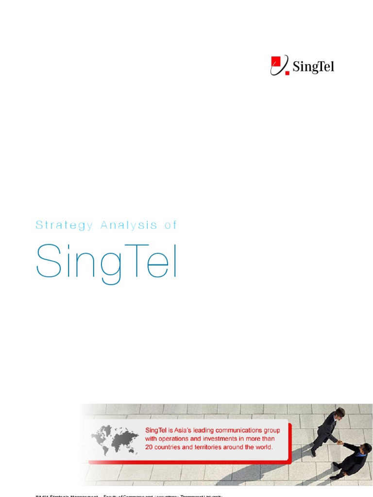 Strategy Analysis of SingTel | PDF