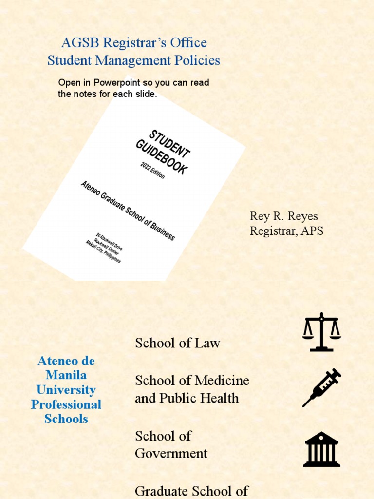 AGSB Student Management Policies Guide | PDF | Travel Visa | Diplomatic ...