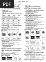 Pre Test Graphic Design | PDF | Color | Shape