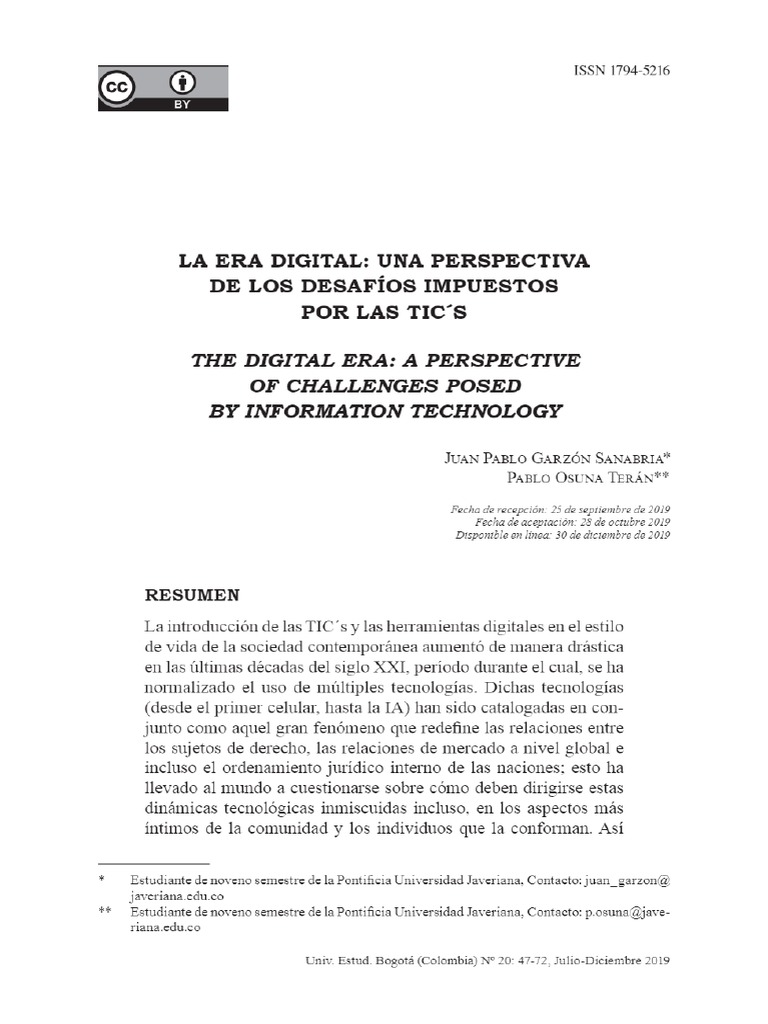 La Era Digital Pdf