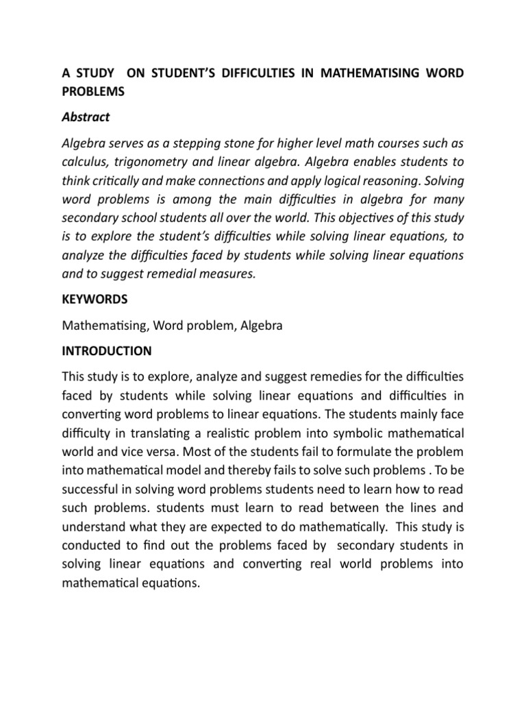 Project Pdf Equations Mathematics