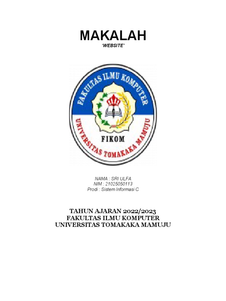 Makalah Sri Ulfa | PDF