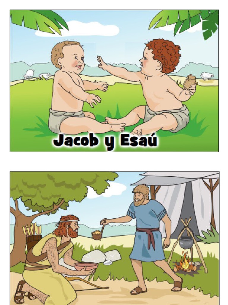 JACOB Y ESAU LÁMINAS | PDF