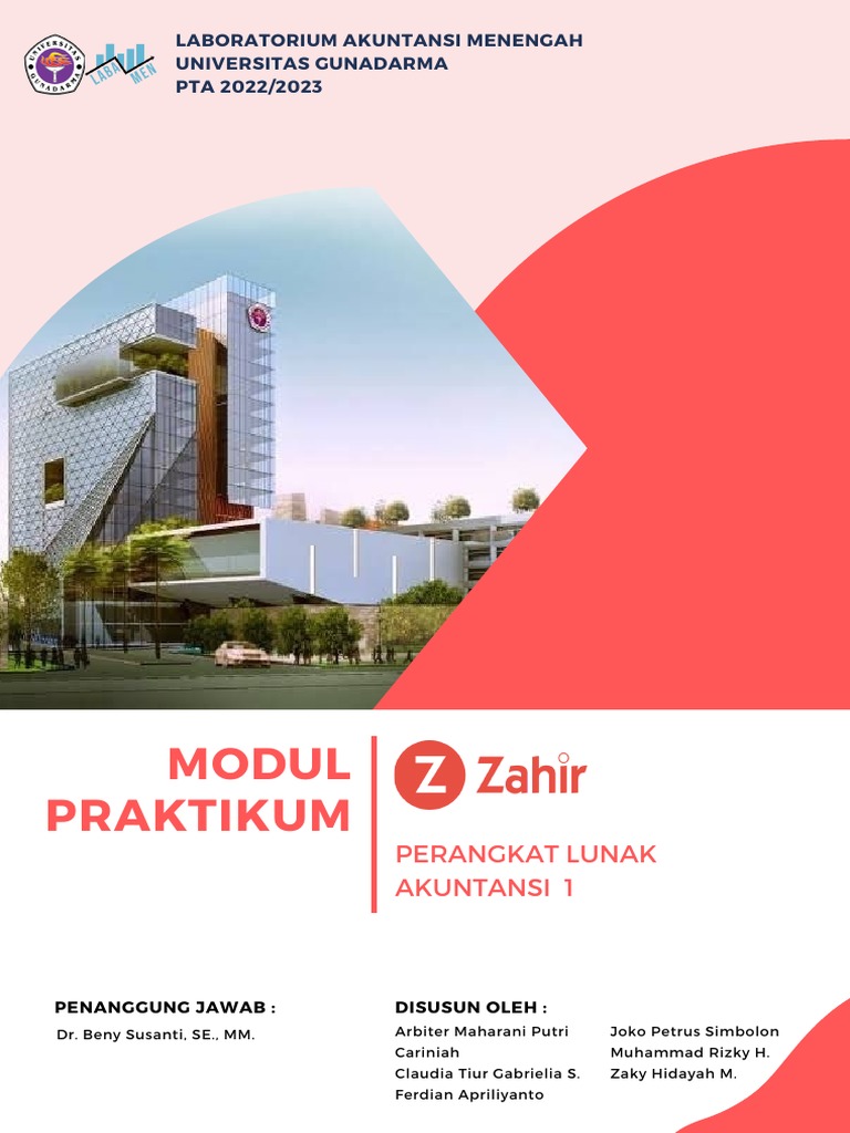 Modul Praktikum Perangkat Lunak Akuntansi 1-1 | PDF