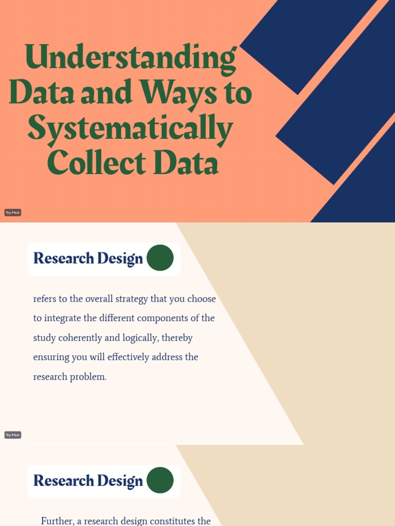 Understanding Data and Ways To Systematically Collect Data | PDF | Sampling (Statistics ...