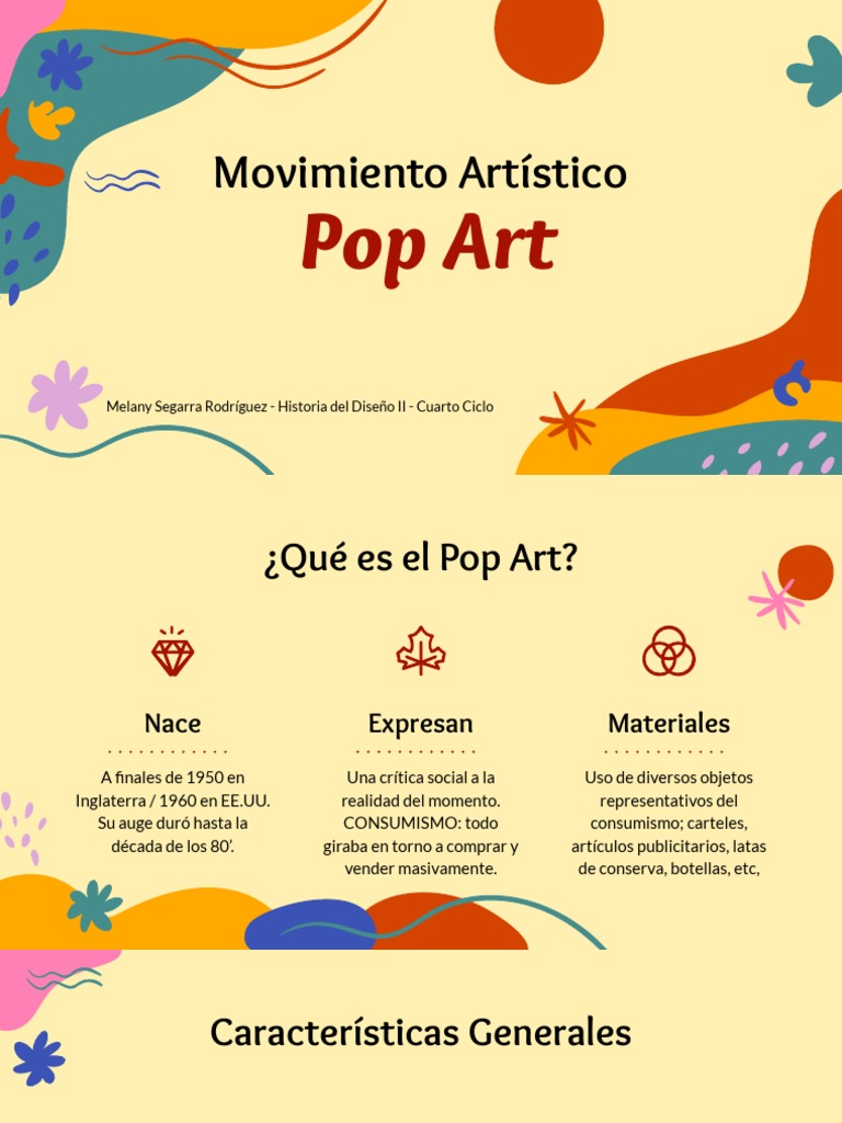 Segarra Melany _ Pop Art | PDF | Estética | Las artes