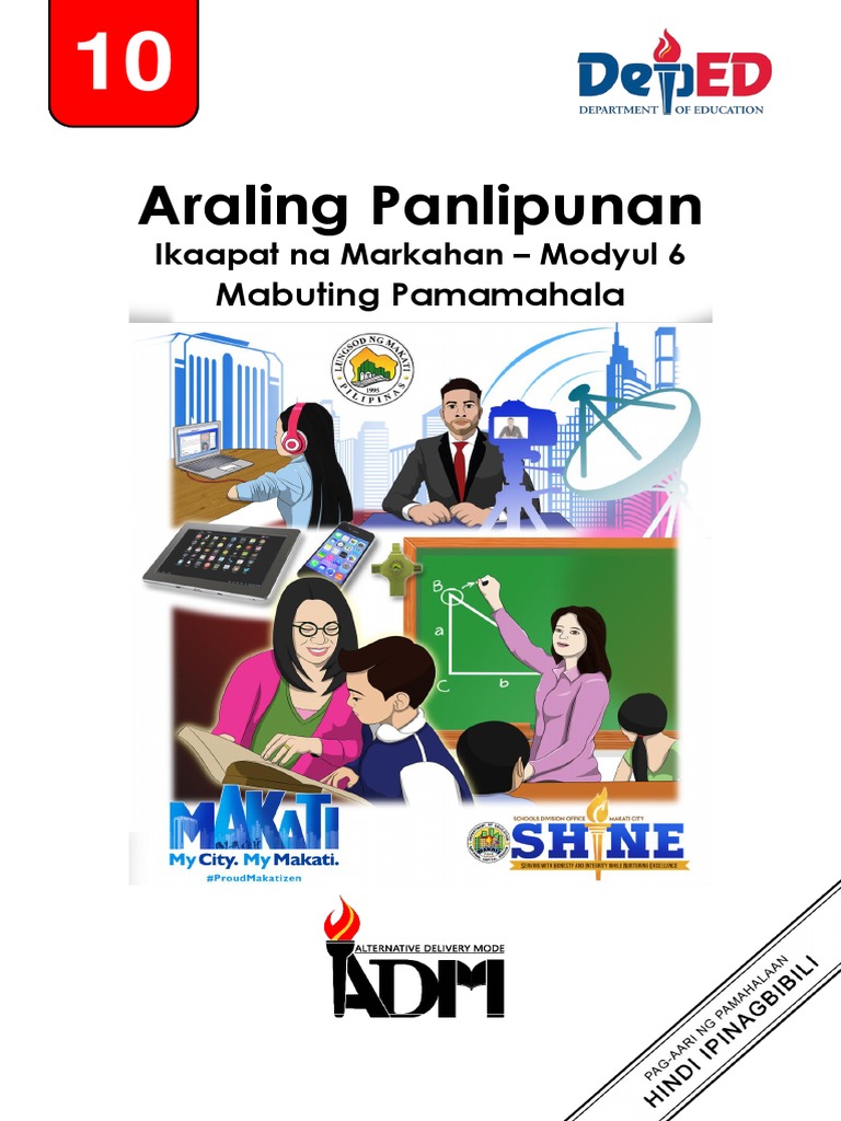 Ap10 q4 Week6 Mabutingpamamahala v1.2-For-PRINTING | PDF