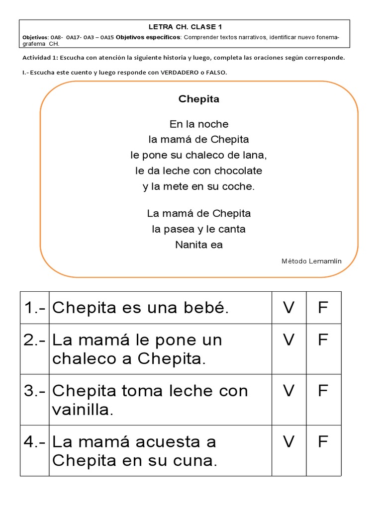 Hojas De Trabajo De Combinaciones De Ch La Composición