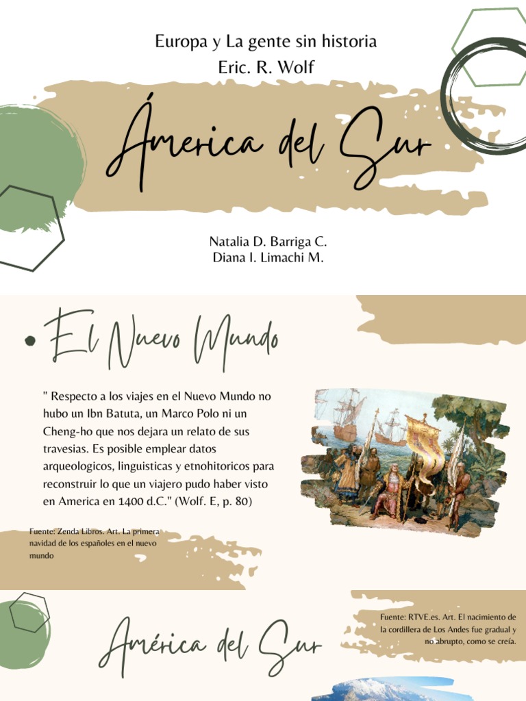 América del sur Erick wolf | PDF | Imperio Inca | Andes