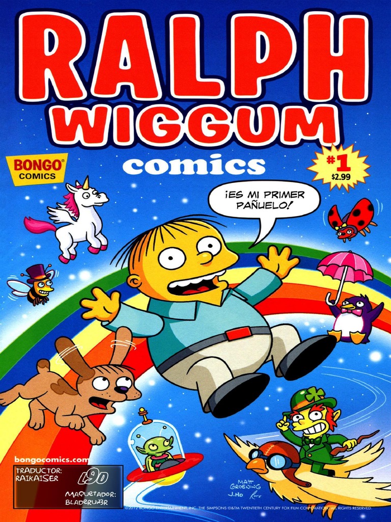 01 (2012) Ralph Wiggum Comics | PDF