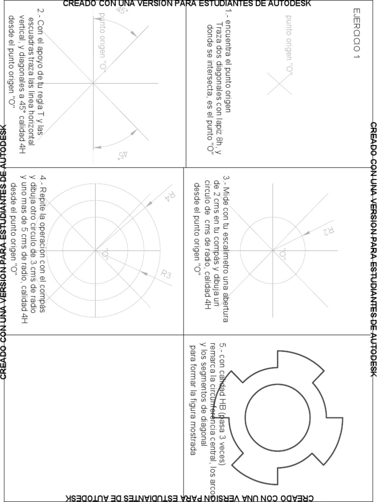 Ejercicio 1 Compas | PDF
