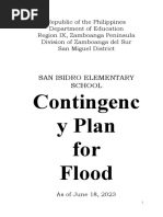 School Contingency Plan | PDF | Tropical Cyclones | Typhoon