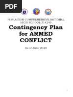 School DRRM Contingency Plan | PDF