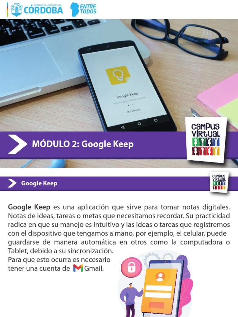 Modulo 2 - Google Keep | PDF | Software de la aplicacion | Google Play