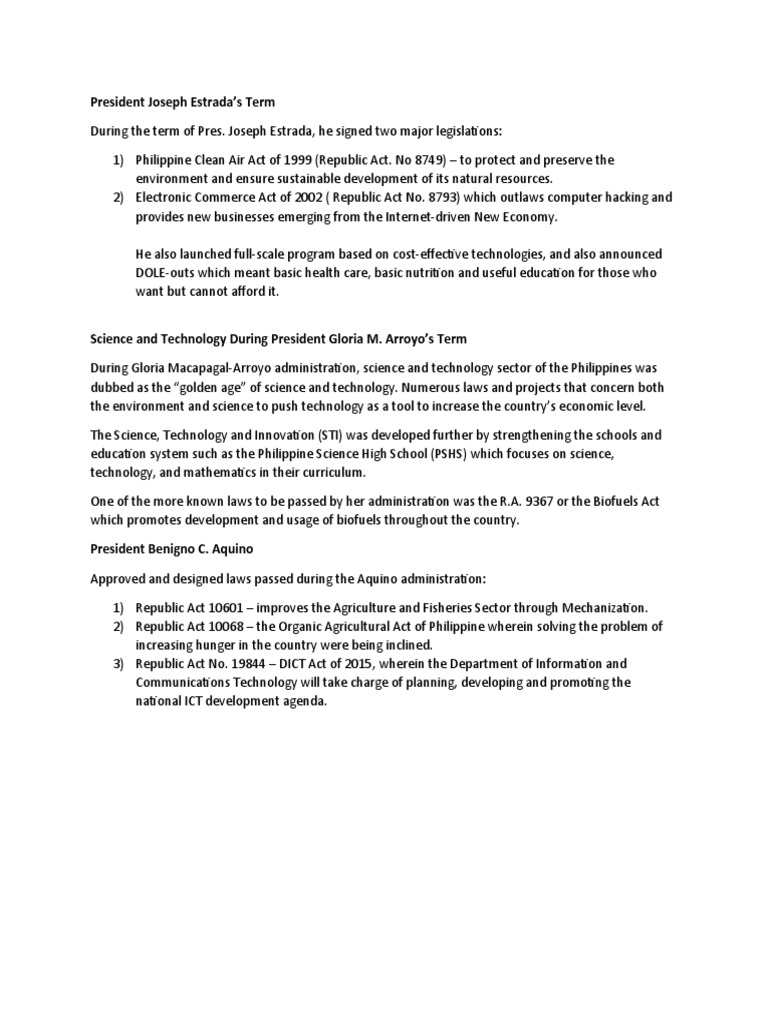 Overview of RA 8793 and Its Impact | PDF | Science & Mathematics