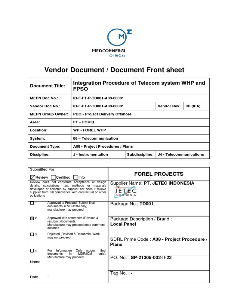 Integration Procedure of Telecom System WHP and | PDF ... Integration Procedure of Telecom System WHP and | PDF ...