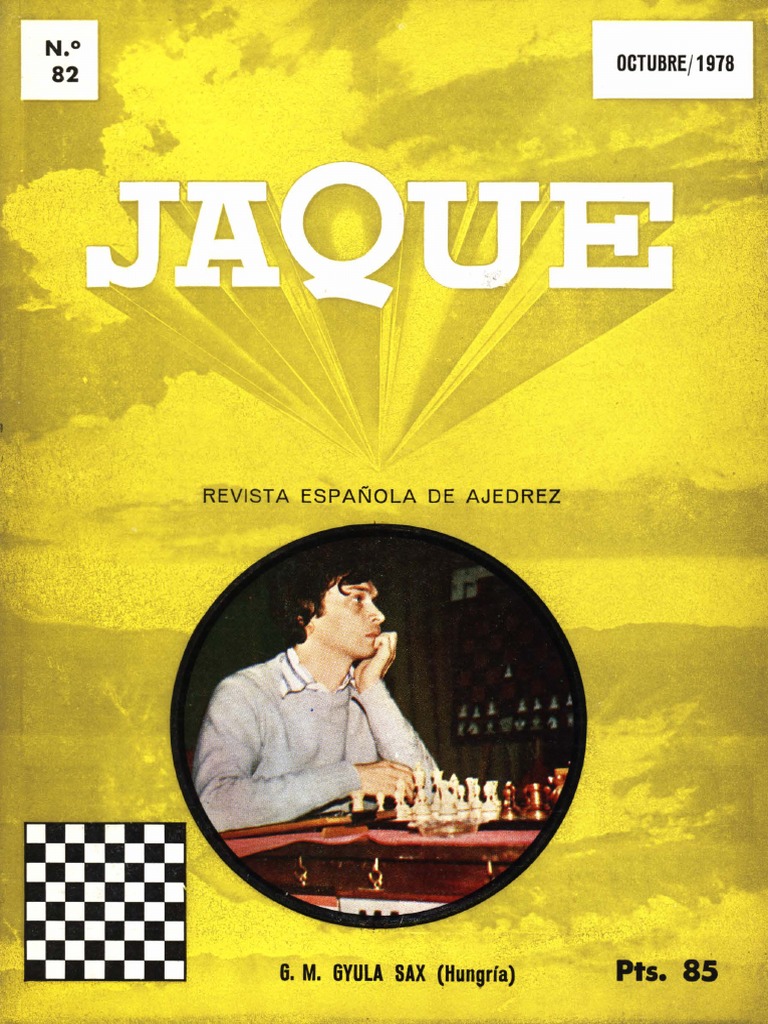 Jaque 082 | PDF | Aperturas de ajedrez | Juegos competitivos
