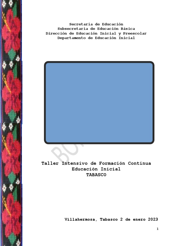 Taller de Formacion Docente Inicial Enero 2023 | PDF | Educación de la ... Taller de Formacion Docente Inicial Enero 2023 | PDF | Educación de la ...