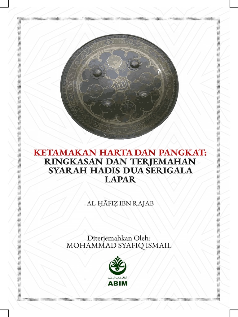 Ketamakan Harta dan Pangkat | PDF