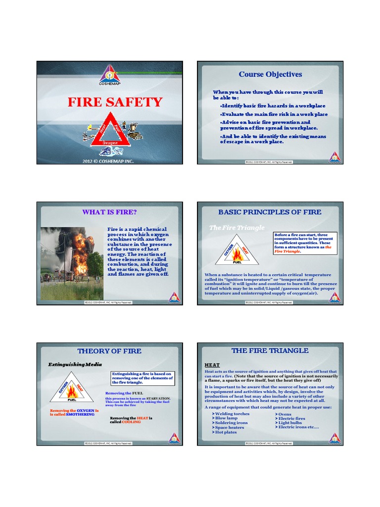 Fire Safety | PDF | Fires | Combustion