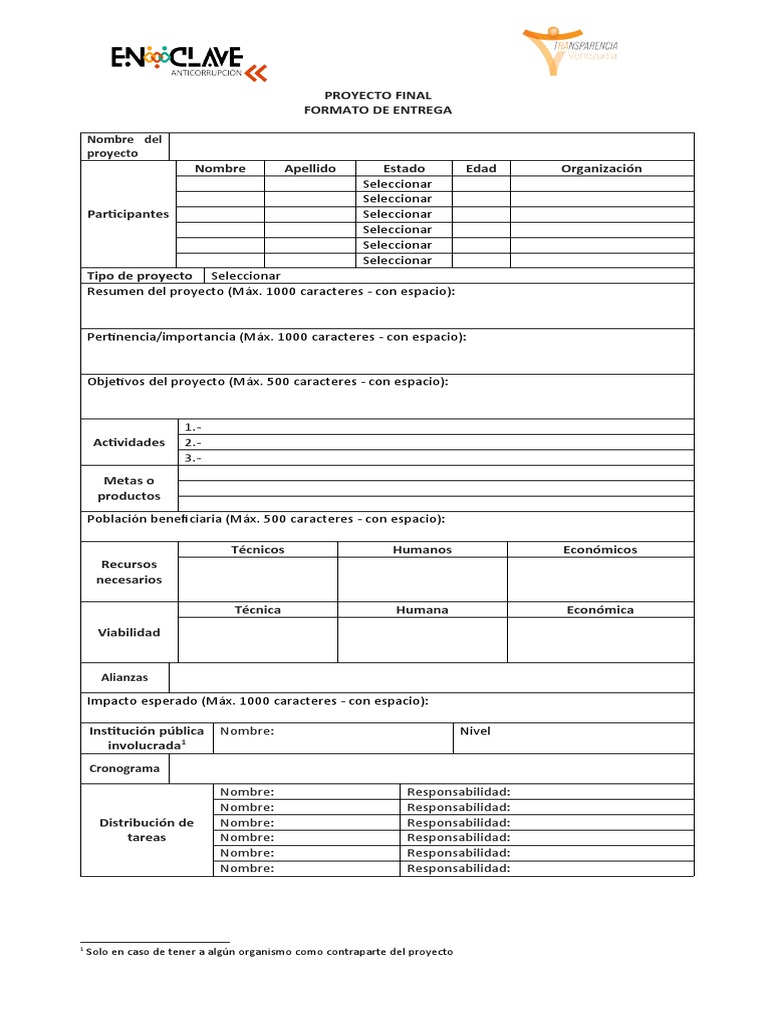 Formato de Entrega - Proyecto Final | PDF