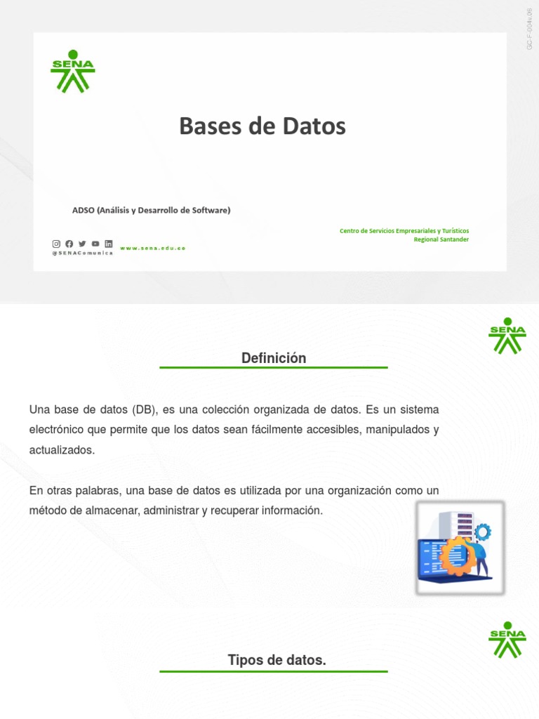 Bases de Datos | PDF | Bases de datos | Base de datos relacional