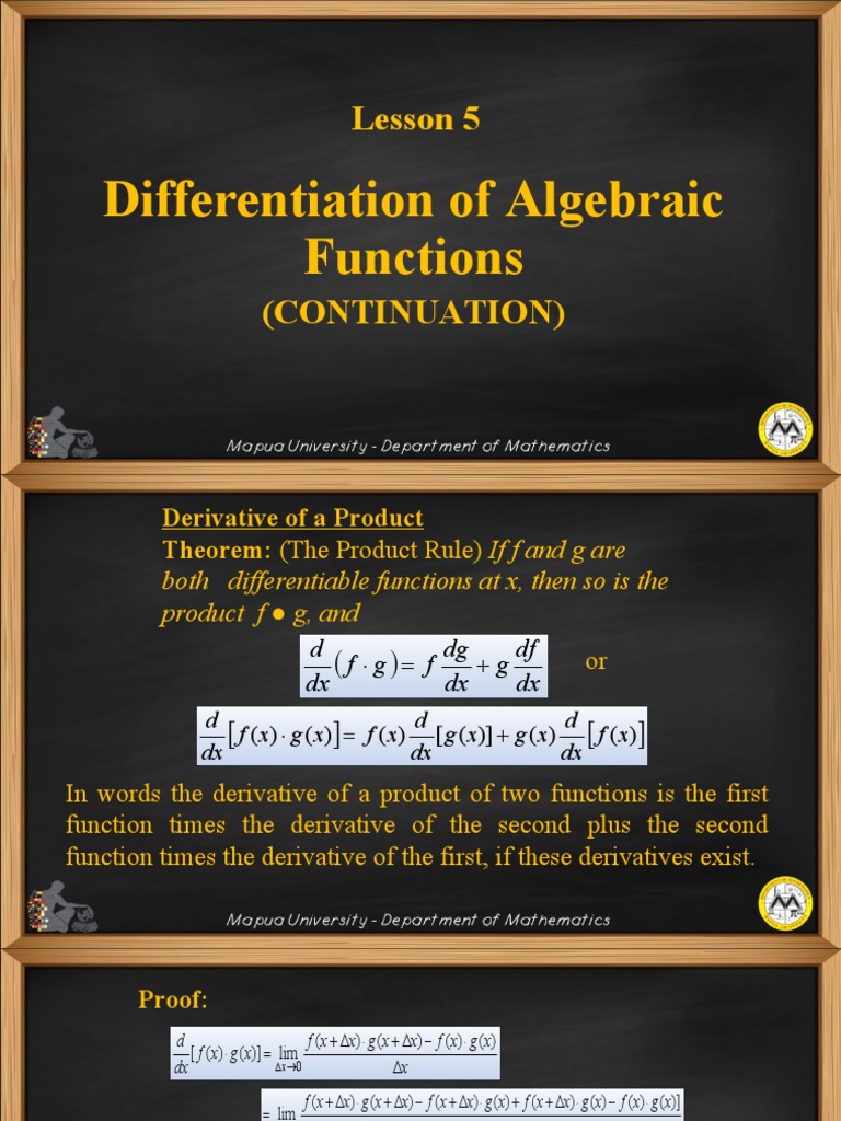Differentiation Of Algebraic Functions With Solutions Continuation