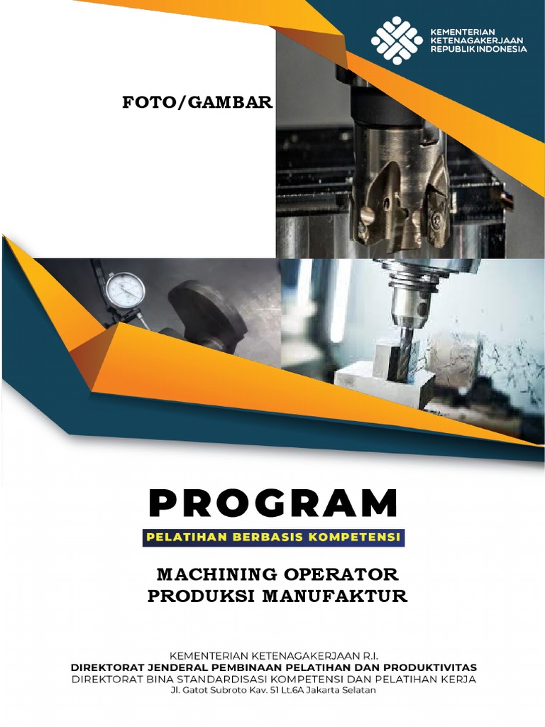 Pelatihan Operator Machining Manufaktur | PDF