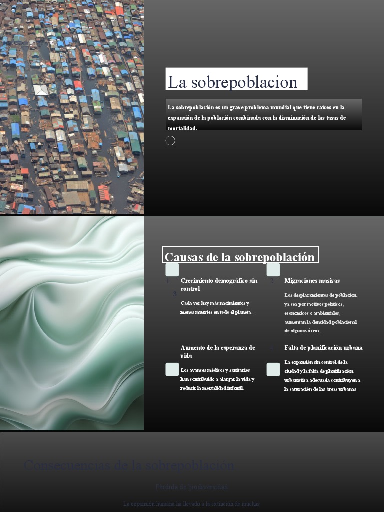 La Sobrepoblacion | PDF | Sobrepoblación humana | Deforestación