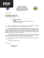 School Teacher Transfer Letter Template | PDF | Wellness