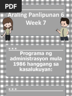 Mga Patakaran, Programa at | PDF