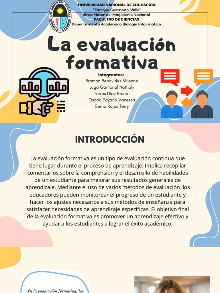 La Evaluación Formativa | PDF | Evaluación | Cognición