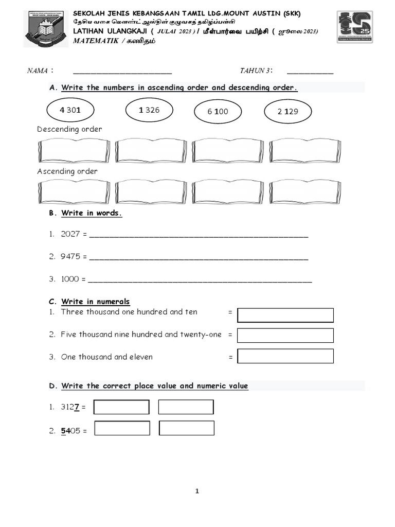 Exam Maths 3 DLP | PDF | Mathematics | Arithmetic