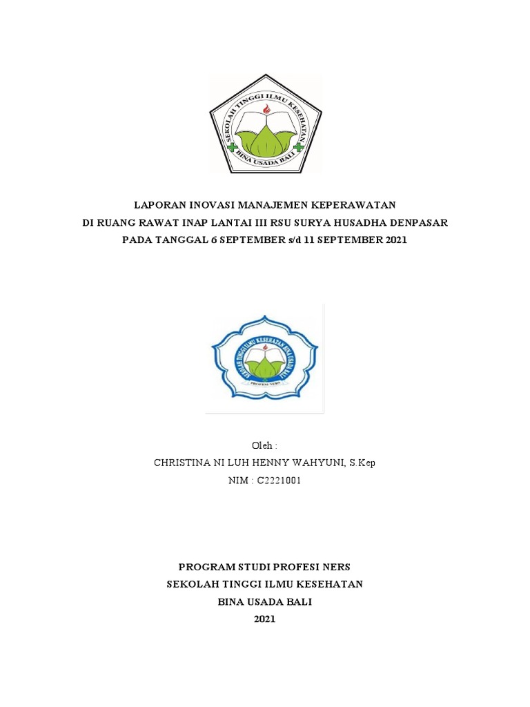 Inovasi Manajemen Keperawatan | PDF