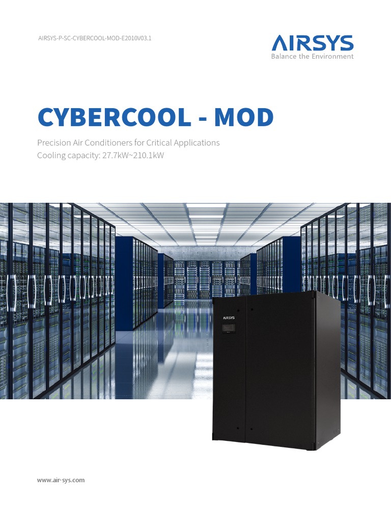 Airsys P SC Cybercool Mod E2010v03.1 | PDF | Computer Network | Air Conditioning