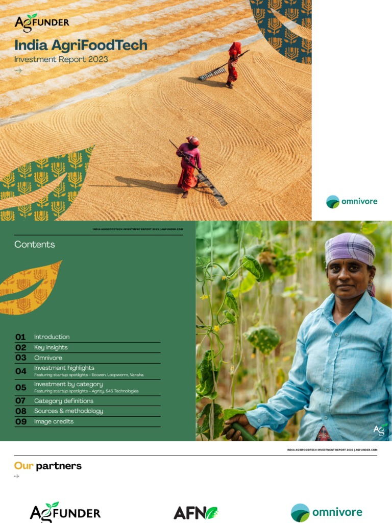 India 2023 Agrifood Investment Report | PDF | Venture Capital ...