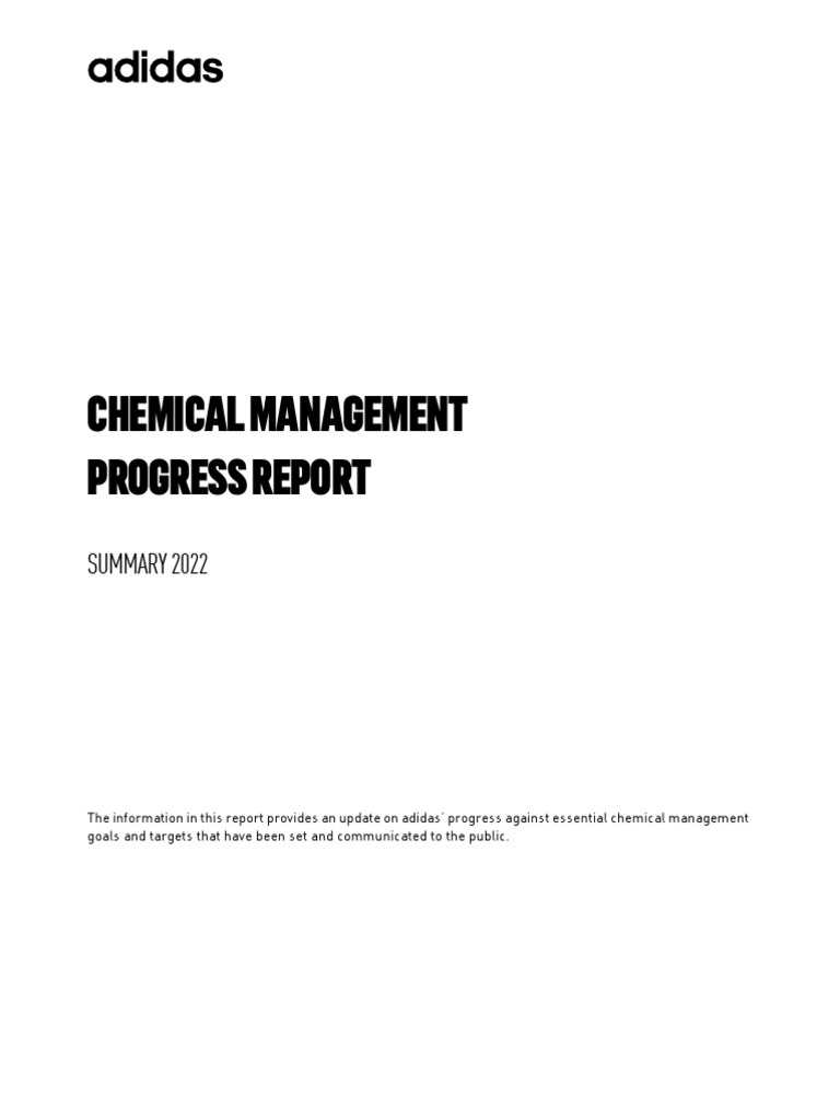 2022 Chemical Management Progress Report | PDF | Supply Chain | Sewage ... 2022 Chemical Management Progress Report | PDF | Supply Chain | Sewage ...