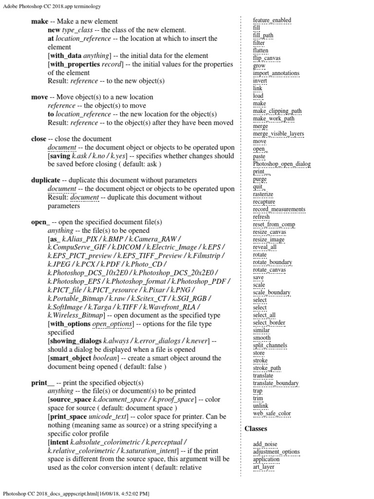 Adobe Photoshop CC 2018.app Terminology 2 | PDF | Computer Vision ... Adobe Photoshop CC 2018.app Terminology 2 | PDF | Computer Vision ...