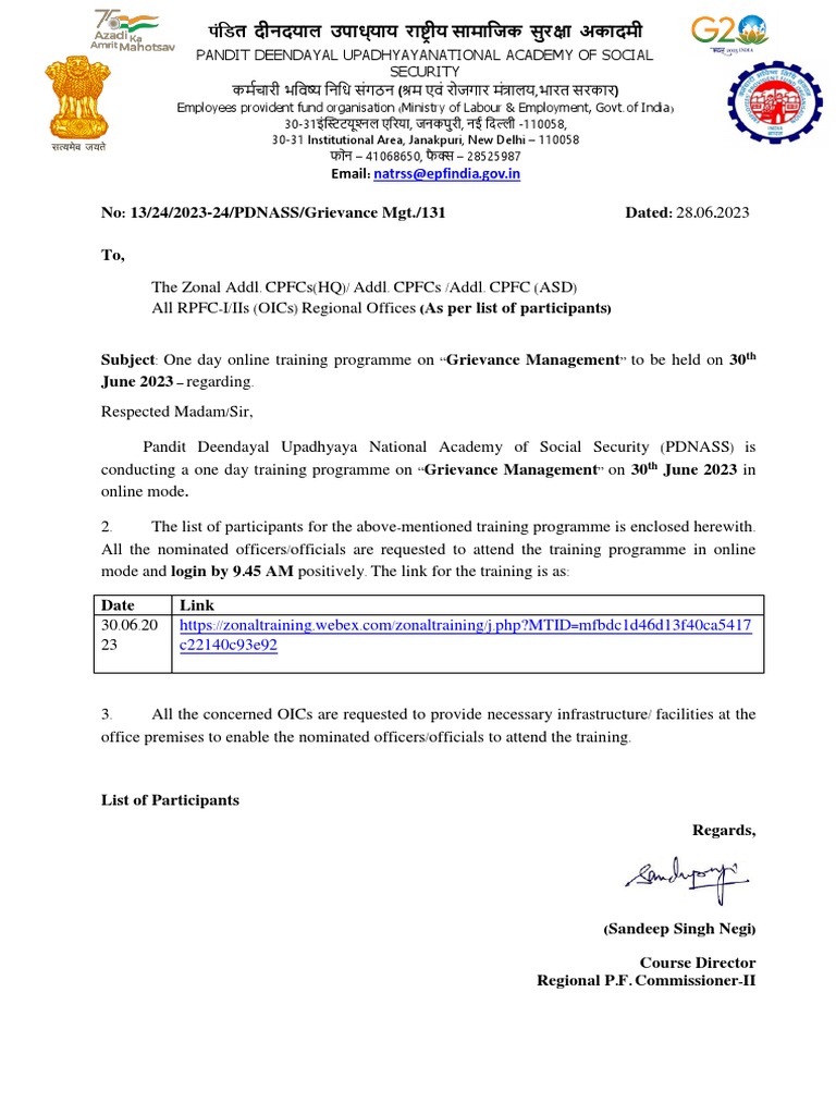Online Grievance Management Training | PDF