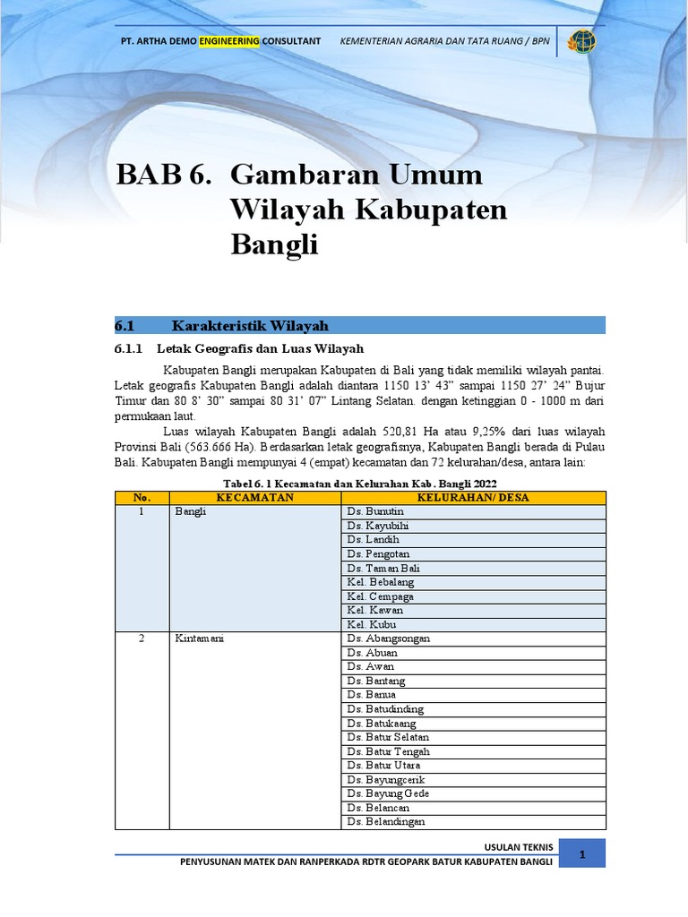 Bab 6 Gambaran Umum | PDF