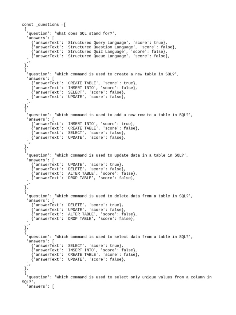 SQL | PDF | Table (Database) | Data Management SQL | PDF | Table (Database) | Data Management